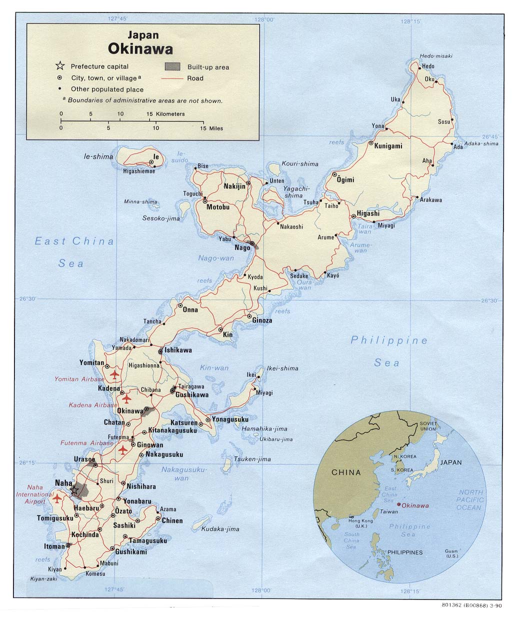 오키나와 지도 Map of Okinawa : 네이버 블로그
